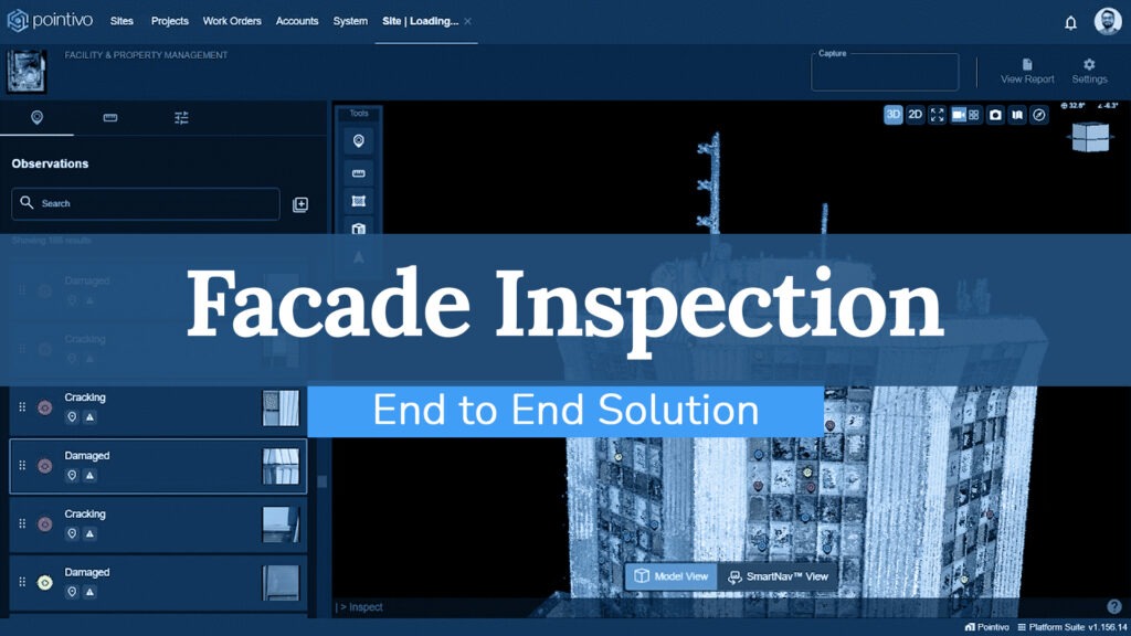 Smart Digital Facade Inspections with Pointivo's AI